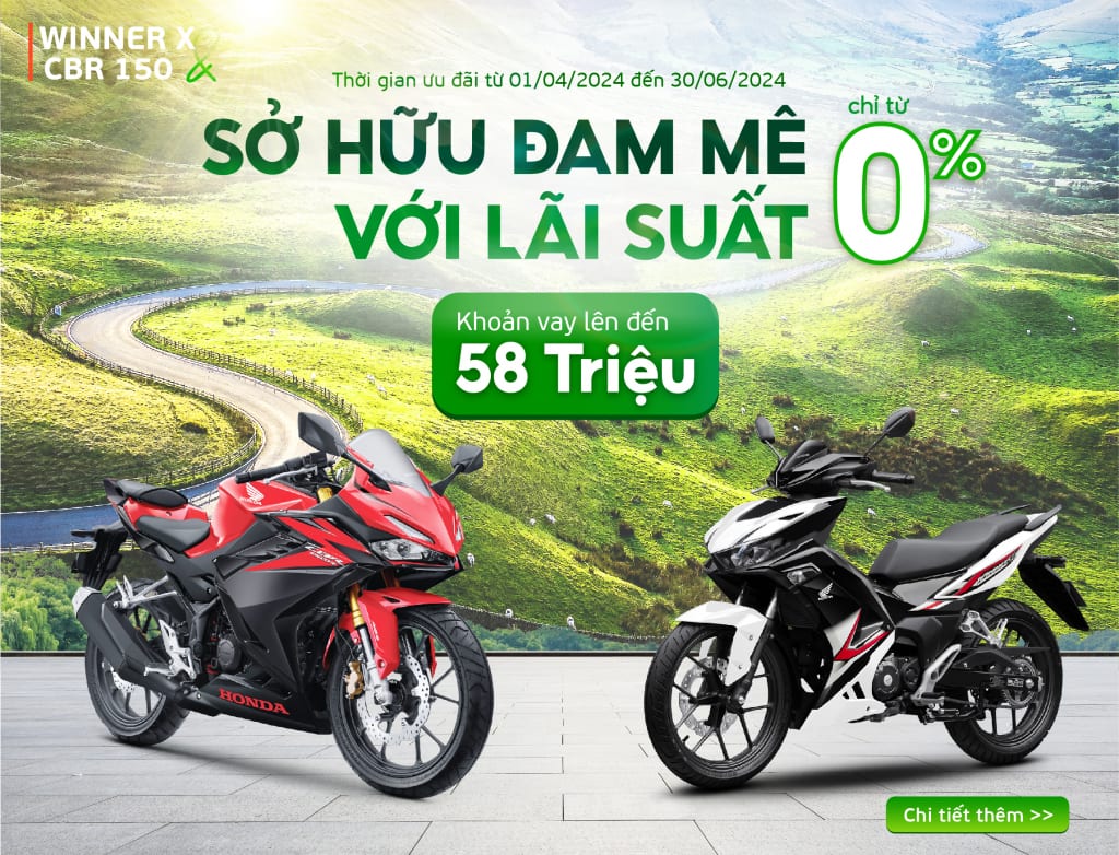 PROGRAM FOR HONDA WINNER X & CBR 150 MOTORCYCLES