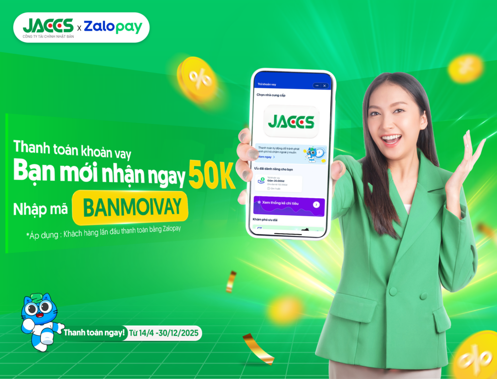 [JACCS x ZALOPAY] SPECIAL PROMOTION For customers making JACCS loan ...
