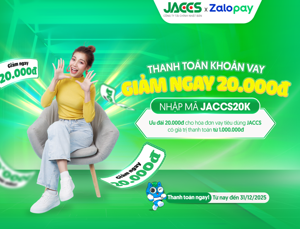 [JACCS x ZALOPAY] PROMOTIONAL PROGRAM FOR CUSTOMERS PAYING JACCS LOANS
